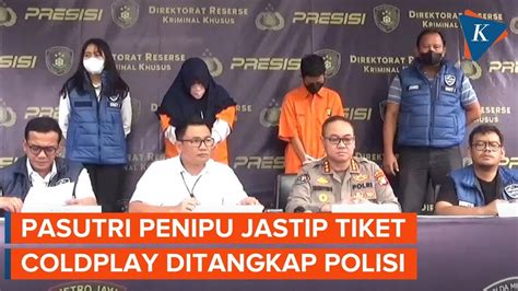 Polisi Tangkap Pasutri Penipu Jastip War Tiket Coldplay Di Twitter