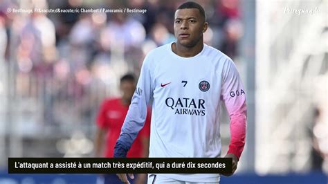 Kylian Mbappé Cette réaction hallucinée de la star du PSG après un