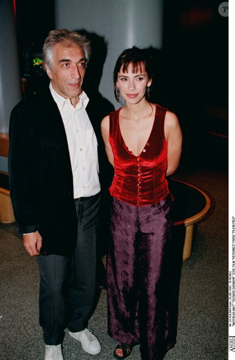 Mathilda May Et G Rard Darmon Tr S Rare Photo De Leurs Enfants Sarah