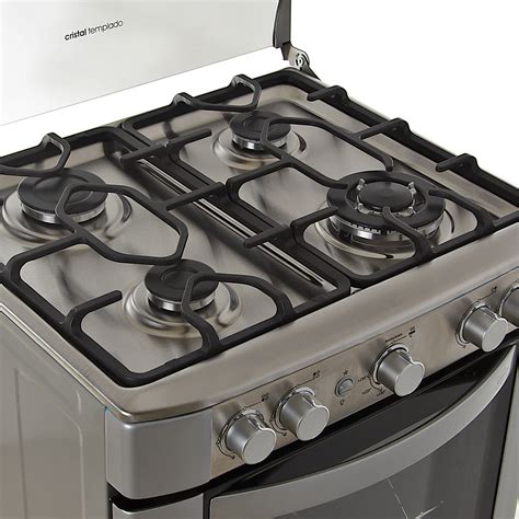 Mabe Cocina A Gas 4 Quemadores Easy Clean 51cm EM5100EB0