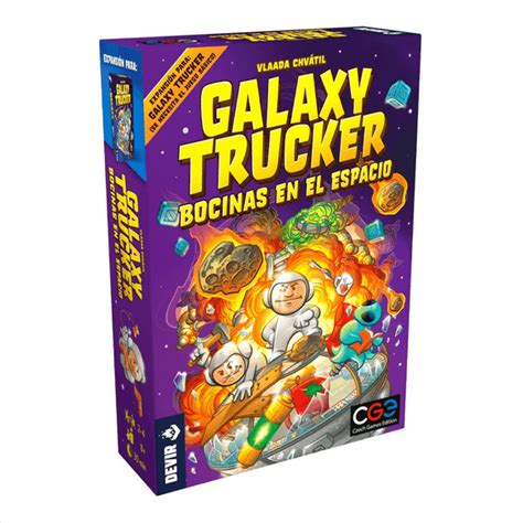 Bocinas en el Espacio Galaxy Trucker juego de mesa español