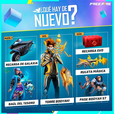 Free Fire Revela Su Nueva Agenda Semanal Del 27 Junio Al 4 Julio Estas