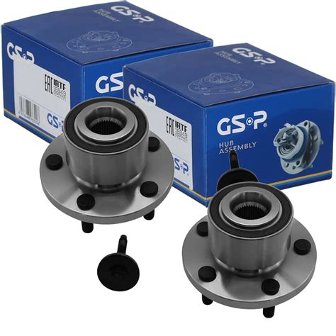 2X GSP RADLAGER SATZ VORNE BEIDSEITIG PASSEND FÜR FORD FOCUS MONDEO