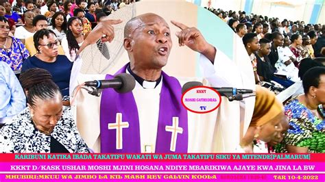 KARIBUNI SANA KATIKA IBADA JUMAPILI YA JUMA TAKATIFU SIKU YA MITENDE
