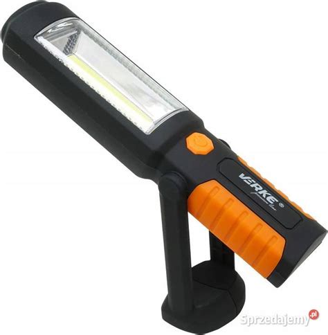 Mocna Latarka Warsztatowa Lampka Akumulatorowa Lampa Led Cob Chmielnik
