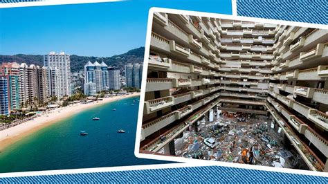 Acapulco antes y después del huracán Otis videos y fotos muestran el
