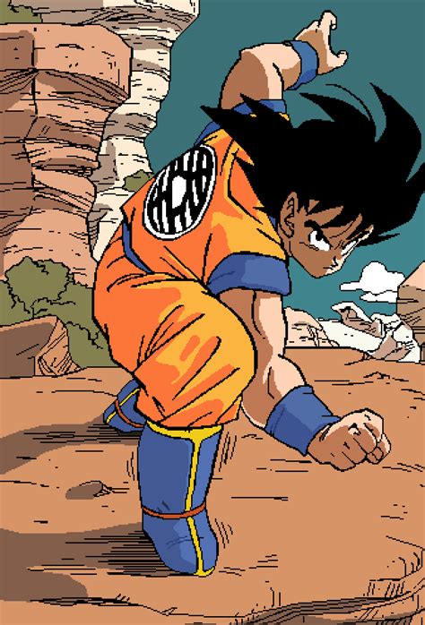 Pixilart Goku Vs Vegeta By Flyingnarwhal
