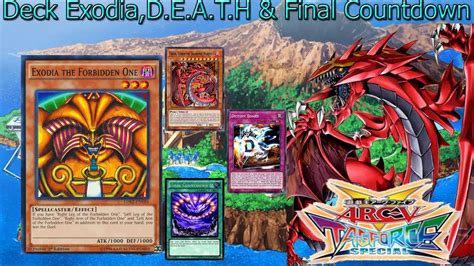 Yugioh Tag Force Special Cap 112 Deck Exodia Destiny Board Final