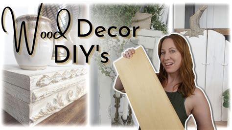 Wood Decor DIY Projects Using Scrap Wood YouTube