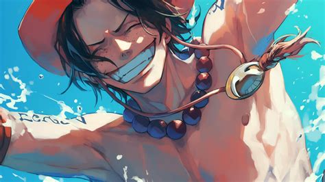 One Piece Portgas D Ace Desktop Wallpaper Anime Wallpaper K