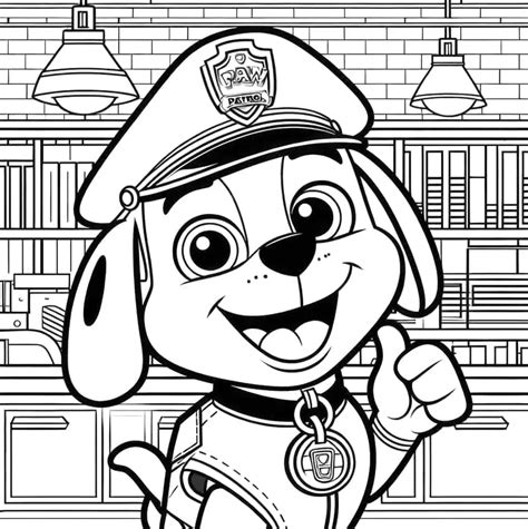 Paw Patrol Ausmalbilder 54 neue Malvorlagen für Fans