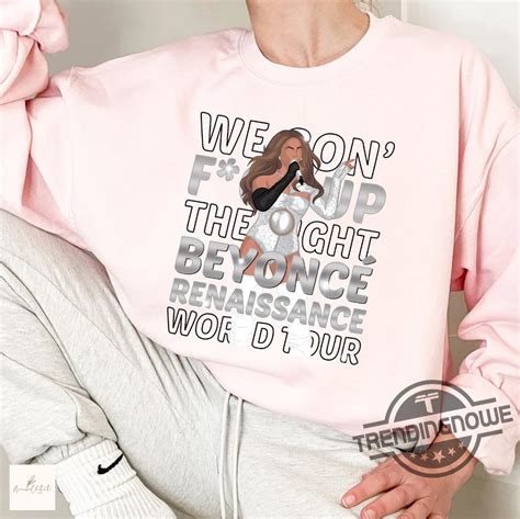Collection Beyonce Renaissance World Tour 2023 Merch Shirts Trendingnowe