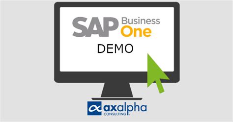 SAP Business One Demo Axalpha Consulting
