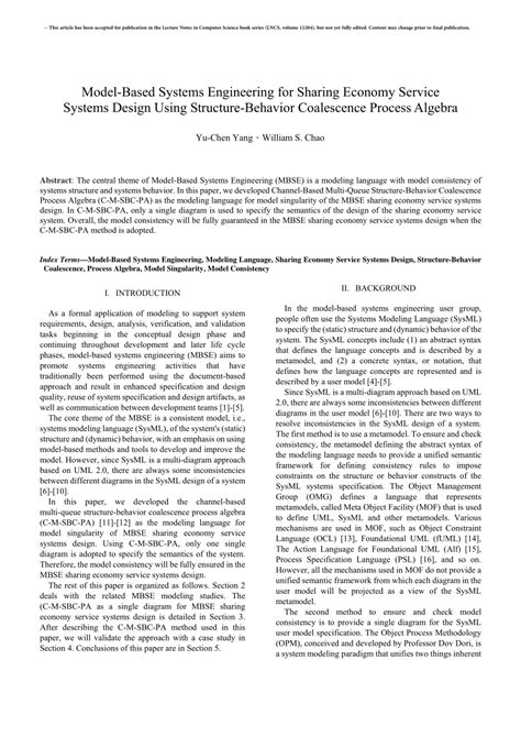 pdf model based systems engineering for sharing economy service systems design using structure