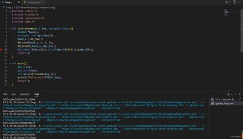 在windows环境，vscode调用c的第三方库函数 vscode添加c 第三方库 csdn博客