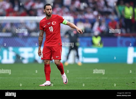 Hakan Calhanoglu Of Turkey Gestures During The Uefa Euro 2024 Group D