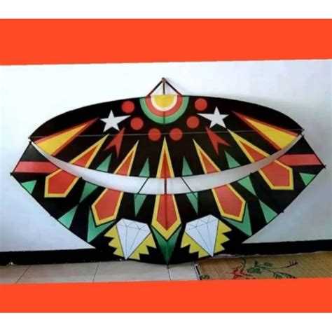 Jual Layangan Gapangan Pegon Ceper 2 Meter Terlaris Merakit Sendiri