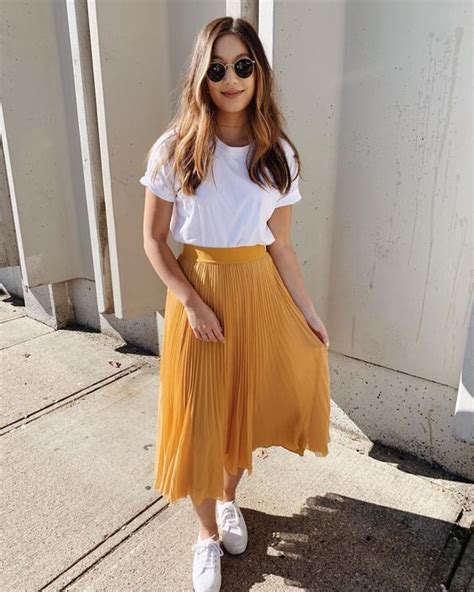 Outfits Hermosos Con Faldas Midi Para Darle Un Descanso A Tus Jeans