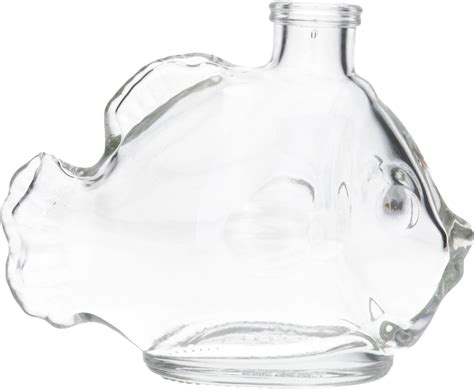 Glazen Fles Vis 200 Ml Decoratieve Flessen Glazen Flesjes Met