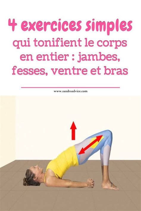 Exercices Simples Qui Tonifient Le Corps En Entier Jambes Fesses