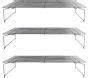 Grille de refroidissement 3 étages en inox