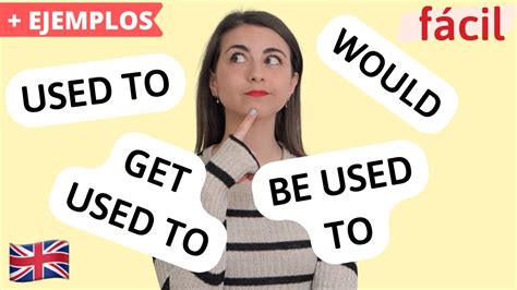 USED TO WOULD BE USED TO GET USED TO Cómo usarlos con ejemplos y