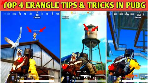 Erangle Top 4 Tips And Tricks In Pubg Mobile Secret Location Erangle