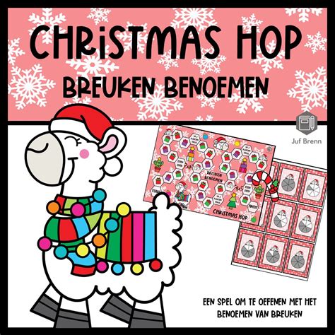 Christmas Hop Breuken Benoemen Juf Brenn