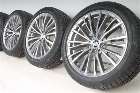 BMW Winterkompletträder 3er G20 G21 18 Zoll 781 Vielspeiche RDC bicolor