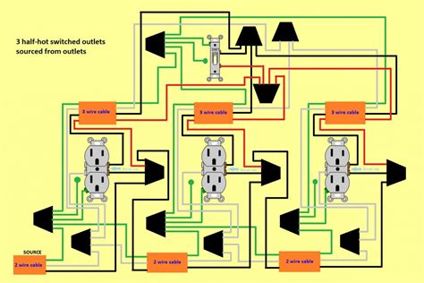 How To Wire A 3 Way Switch With Multiple Outlets Keep Going And Going