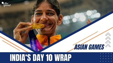 Asian Games Day Wrap Athletes Shine Again India Th On