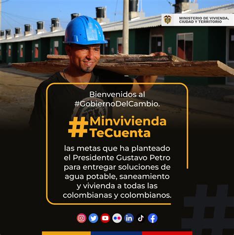 Minvivienda On Twitter Bienvenidas Y Bienvenidos A