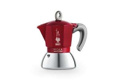 BIALETTI Cafetière italienne Moka induction 2 tasses Rouge