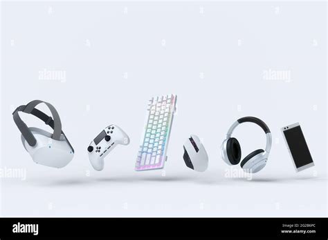 Flying Gamer Gears Like Mouse Keyboard Joystick Headset VR Headset