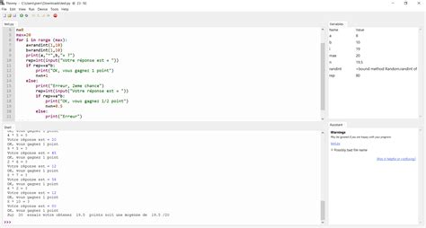le bloc notes en vrac d un prof tim python et table de multiplication