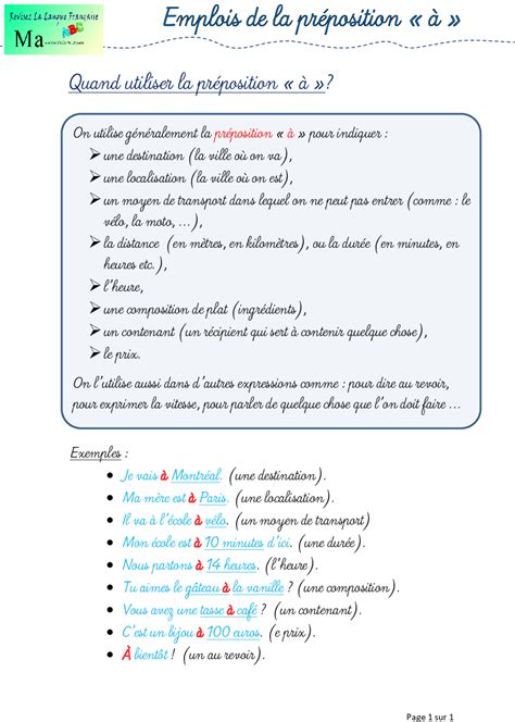 Ma Revision 9 Lecon Suffixe Vocabulaire Ma Revision