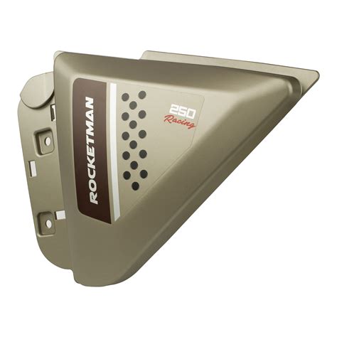 Motometa Detalles Tapa Lateral Izquierda Para Motocicleta Rocketman