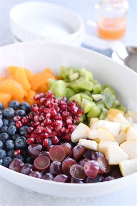 Easy Winter Fresh Fruit Salad Mel S Kitchen Cafe