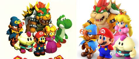 They Make A Comparative Video Of Super Mario Rpg Pledge Times