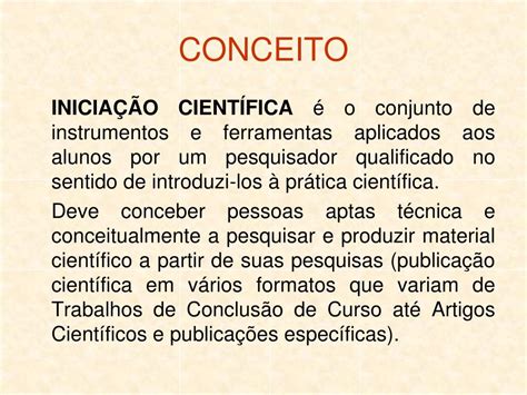 PPT Aula 1 Iniciação Científica PowerPoint Presentation free