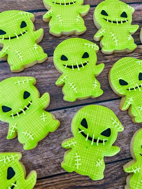 Nightmare Before Christmas Oogie Boogie Cookies Halloween Sugar