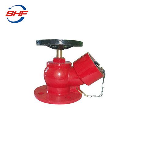Pn16 2 5inch Flange Ductile Cast Iron Angle 65mm Fire Fighting Landing