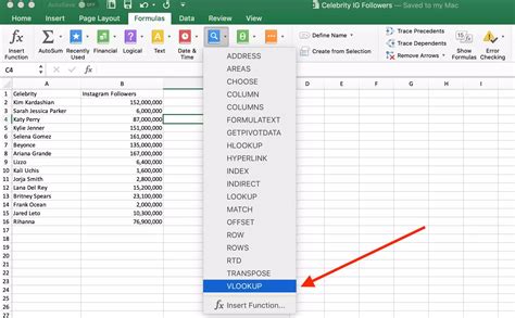 How To Use The Vlookup Function In Microsoft Excel To Find Related Data