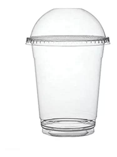 Vasos Pet 15 Oz Para Frappe Con Tapa Domo C 50pz