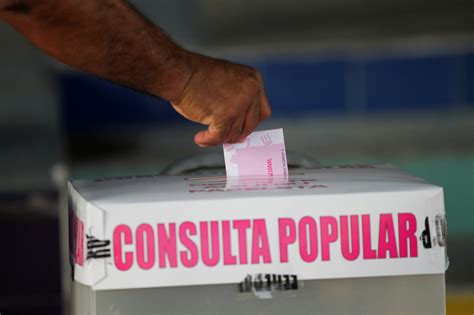INE Entrega Resultados Finales De La Consulta Popular