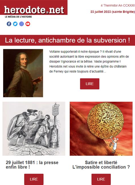 Notre Lettre Les Chroniques D Herodote Net Herodote Net