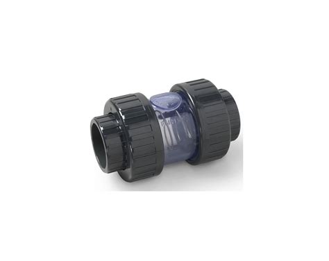 Clapet Anti Retour Avec Verre Transparent 50mm Plimat