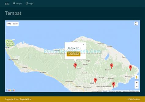 source code sistem informasi geografis php