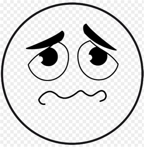 Free Carita Feliz Y Triste Para Colorear Letter O Colori Png Image
