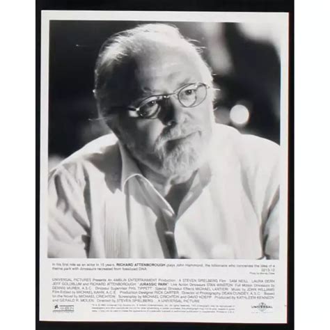 JURASSIC PARK PHOTO De Film N6 20x25 1993 Attenbourough Steven